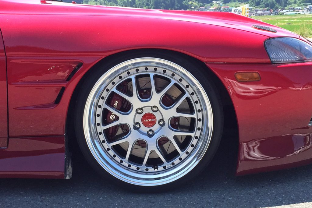 AME TRACER TM-02 + HONDA NSX | AME PRO SHOPブログ アルミホイールはドレスアップの基本です